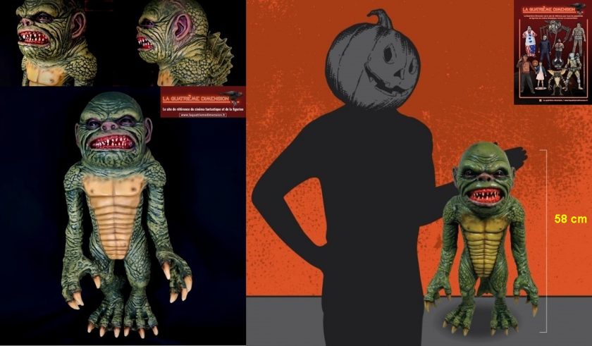 Ghoulies II réplique poupée 1/1 Fish Ghoulie Prop Réplique Trick Or ...