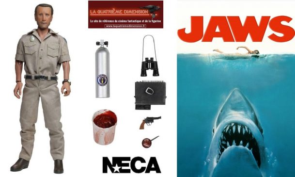 Les Dents de la mer-JAWS-figurine Retro Chief Martin Brody Neca - La ...
