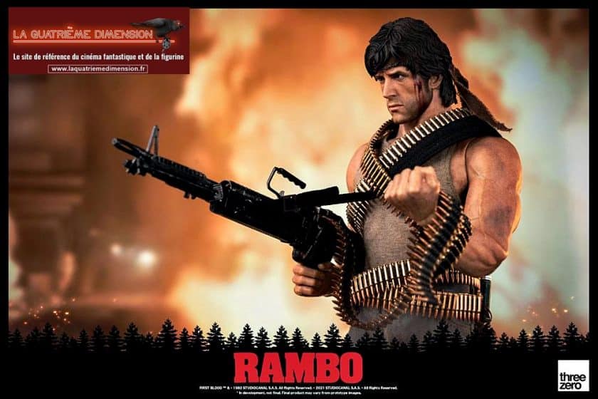 Rambo I figurine 1/6 John Rambo 30 cm - La Quatrième Dimension